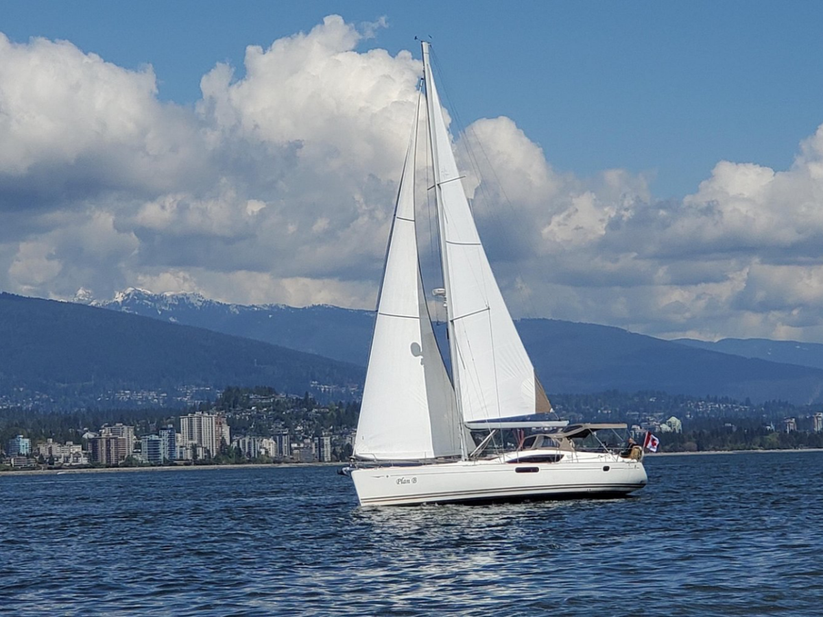 Private Vancouver Sailing Charter on a 50-Foot Sailboat